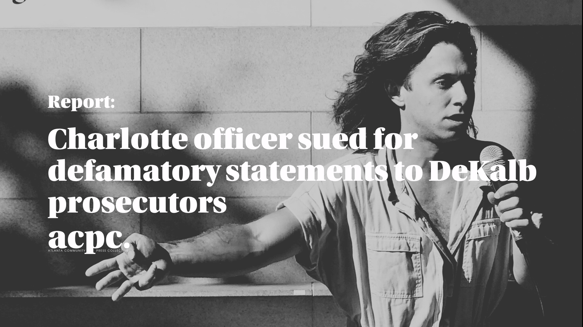 Charlotte officer sued for defamatory statements to DeKalb prosecutors