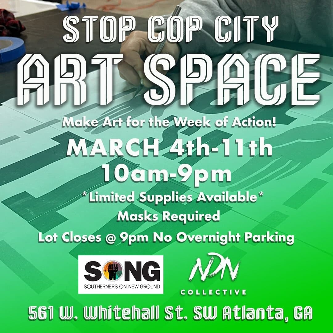 SONG and NDN Collective Host Art Space and Skill Share in Support of ...
