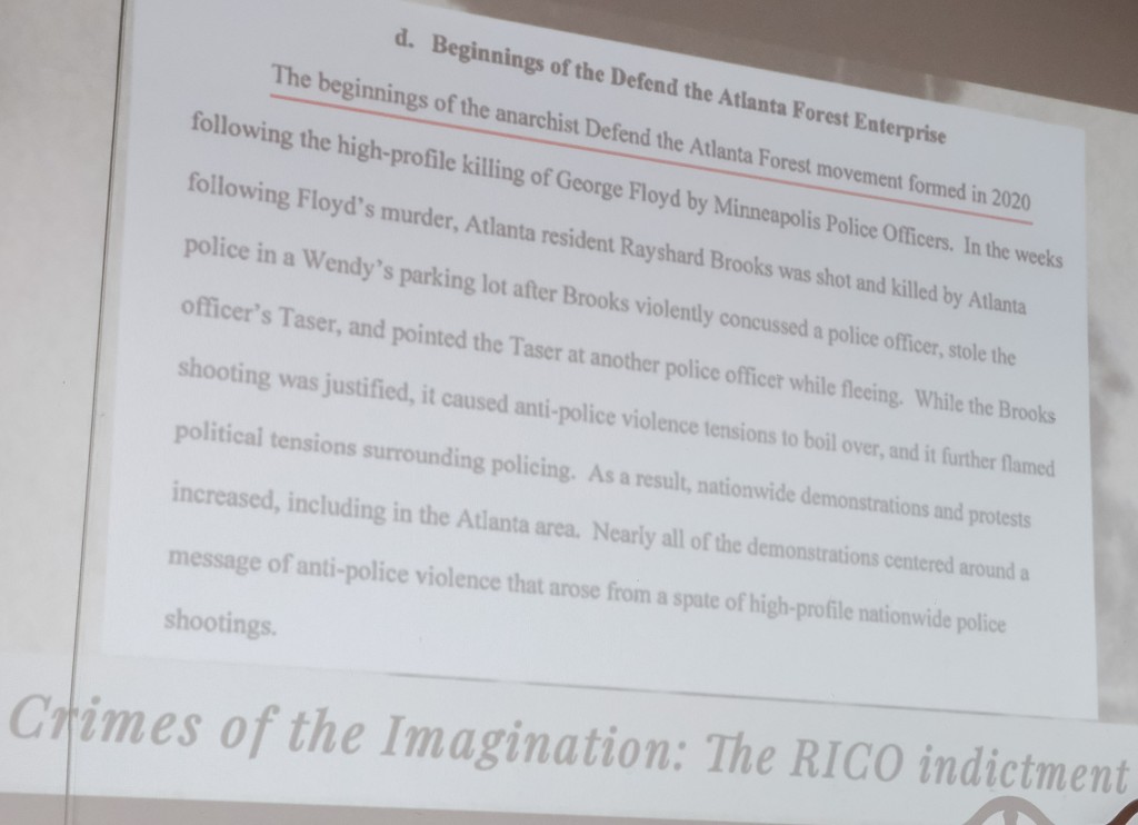 Imaginary Crimes Tour: Stop Cop City opens nationwide campaign